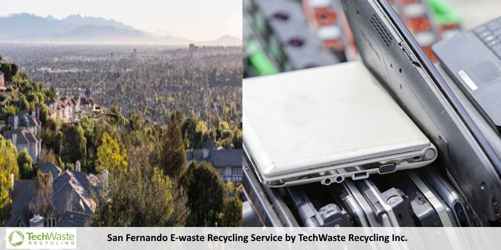 San Fernando E-waste Recycling Service by TechWaste Recycling Inc.