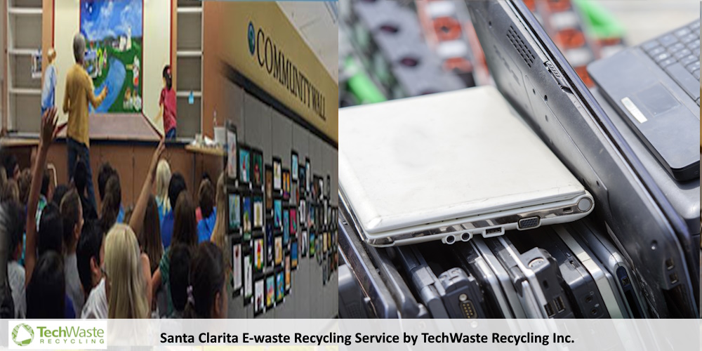 Santa Clarita E-waste Recycling Service by TechWaste Recycling Inc.